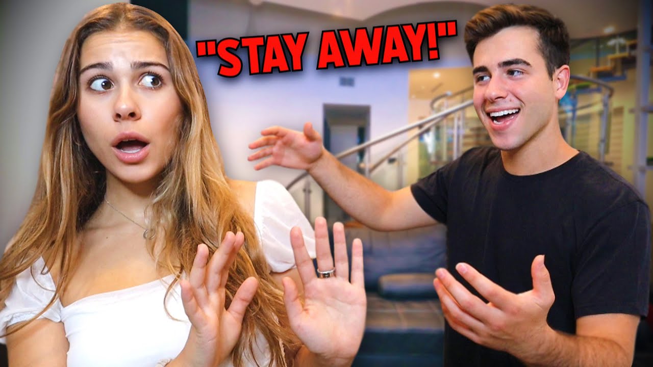 Acting Scared Of My Boyfriend! - YouTube