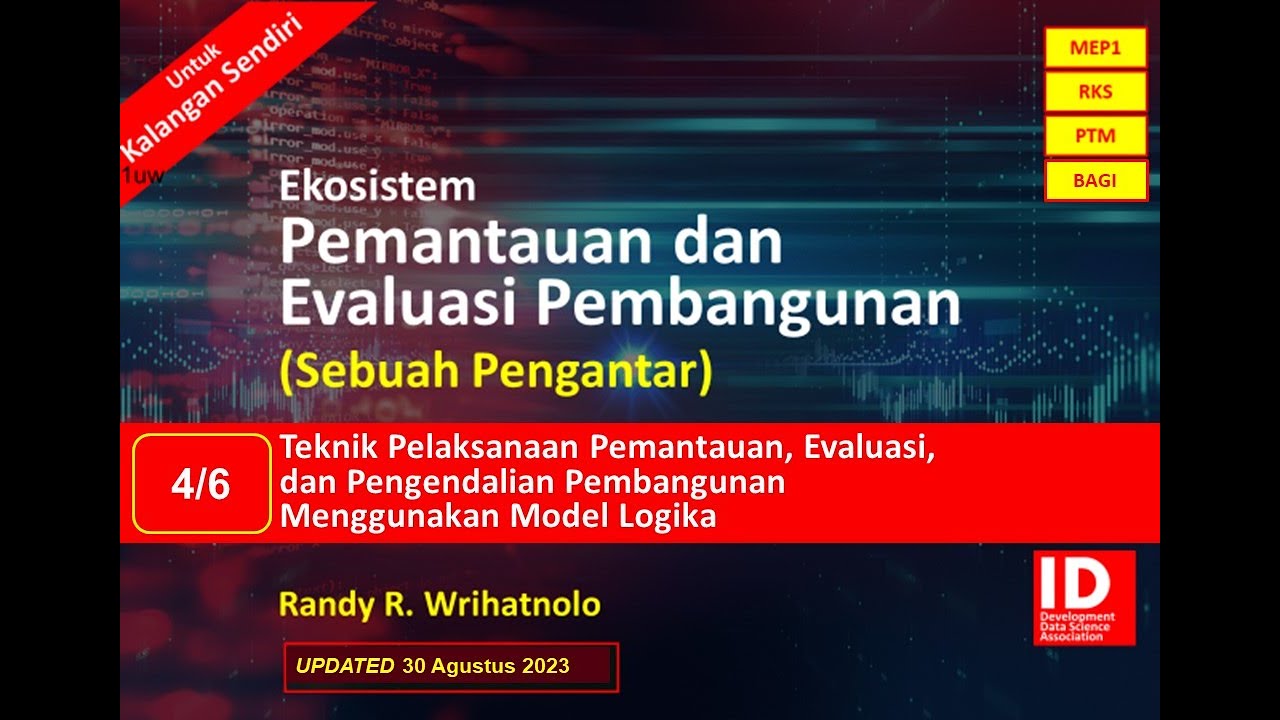 MEP02 4/6 Teknik Monevdal Menggunakan Model Logika. - YouTube