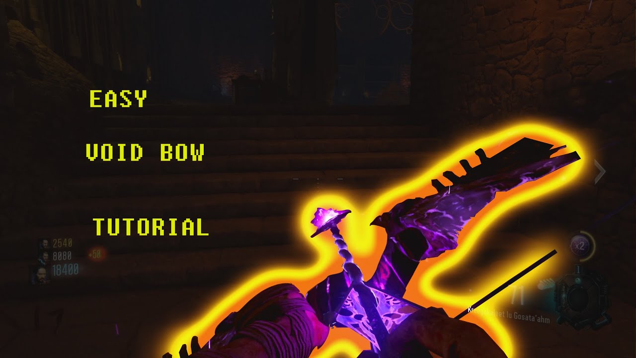 Simple Void Bow Tutorial - Der eisendrache - YouTube