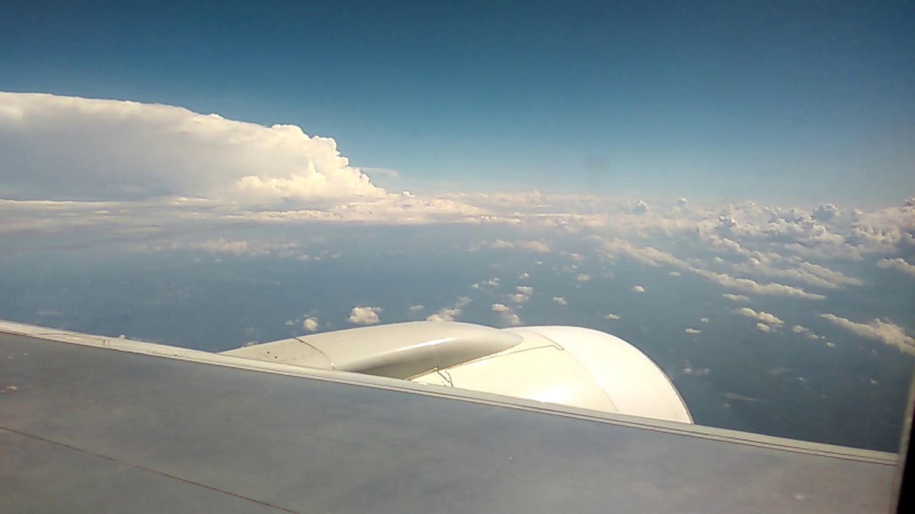 Flying Over The Atlantic Ocean - Aer Lingus Boeing 757 - YouTube