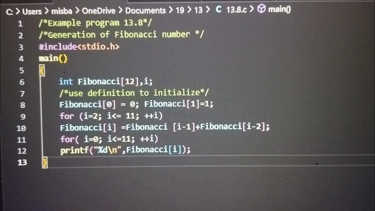138 C Language Programming Youtube