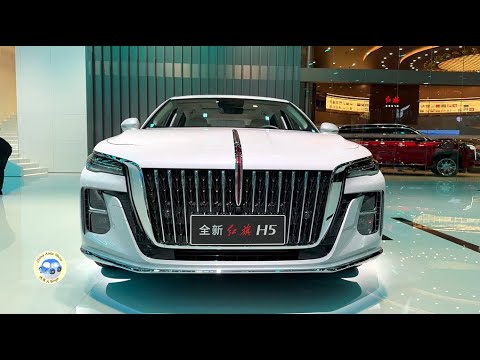 2023 FAW HONGQI H5 2.0T 8AT Walkaround—2023 Shanghai Motor Show - YouTube