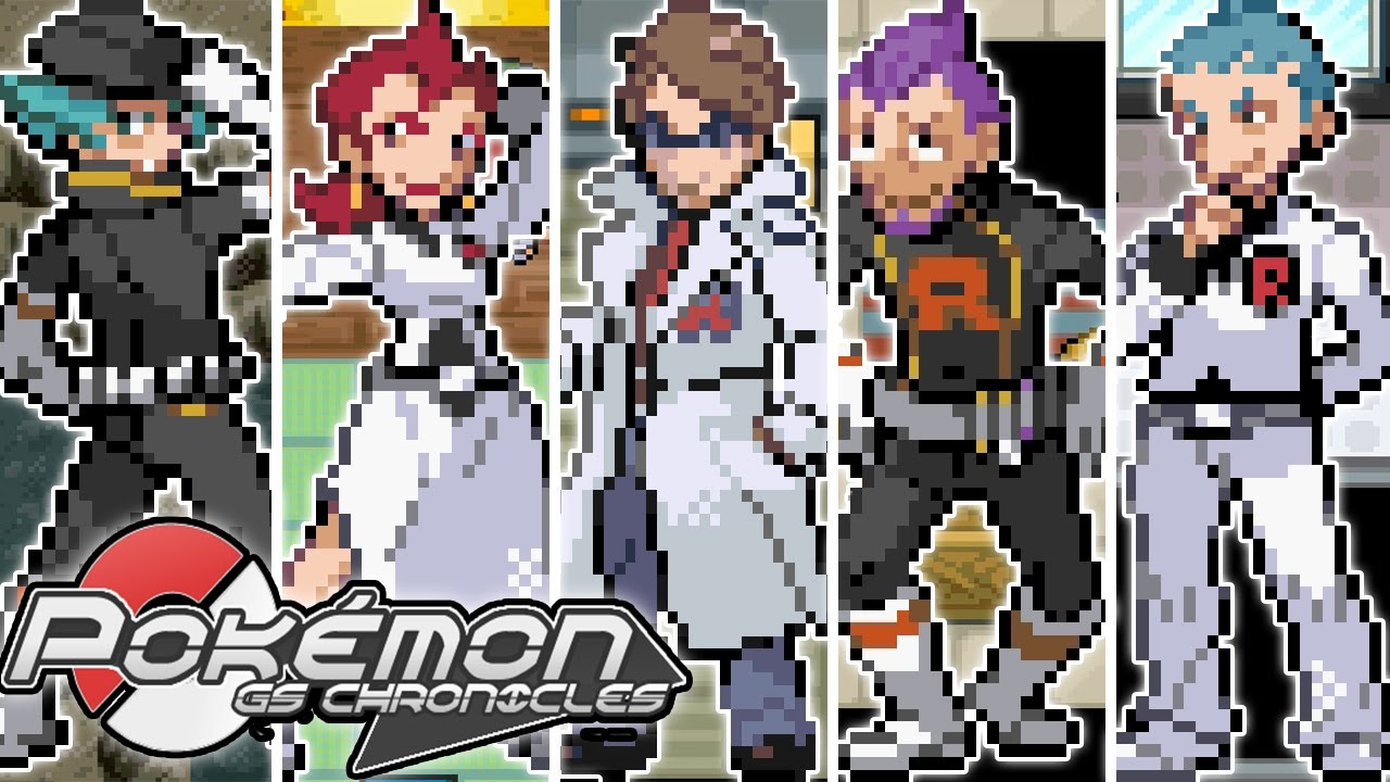 Pokémon GS Chronicles - All Team Rocket Executive & Admin Battles - YouTube