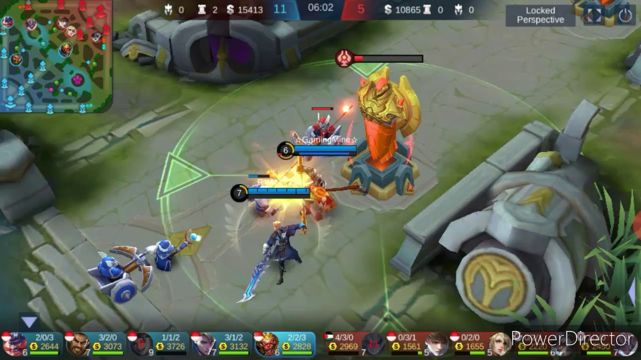 Mobile legend sun push turret - YouTube