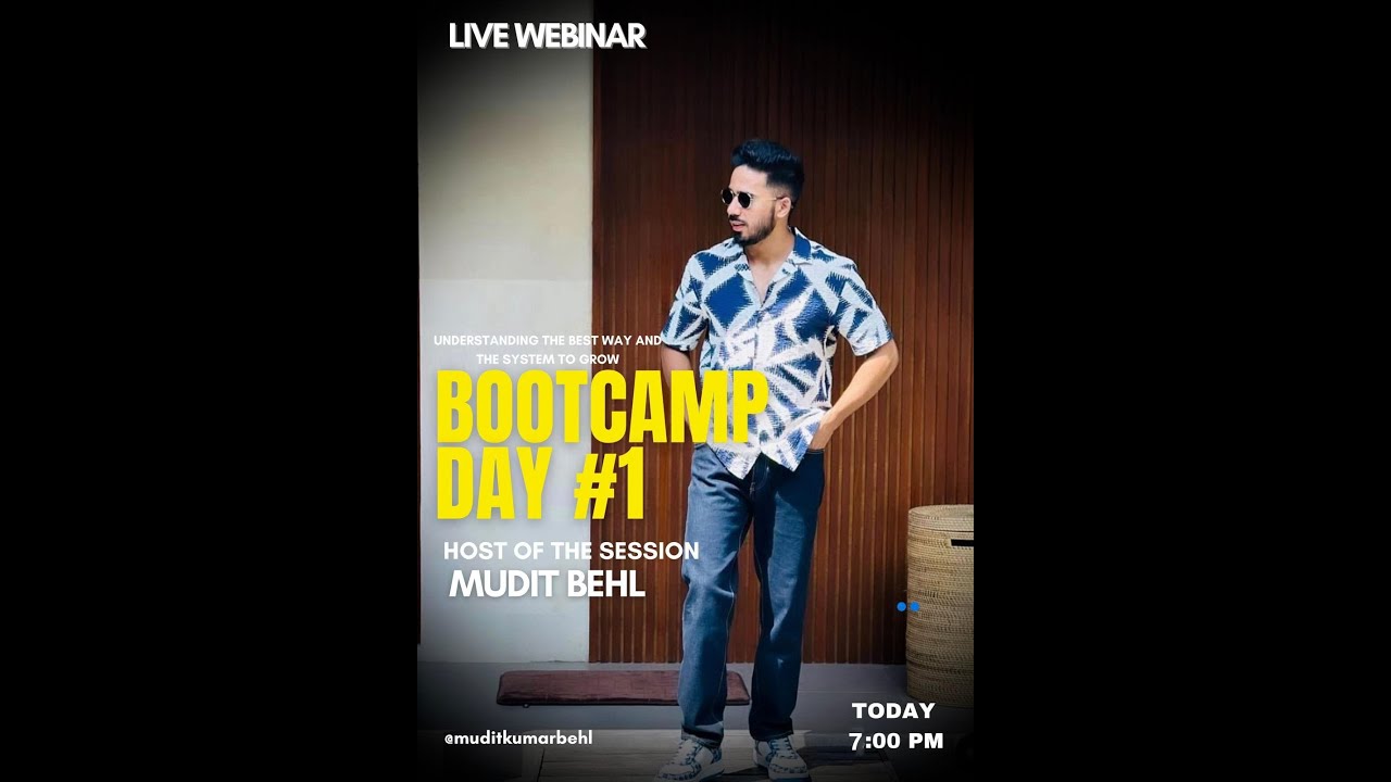 bootcamp day 1 - YouTube