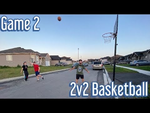 Playing 2v2 Basketball with the Boys! Game 2 Ft JustinJFM, Hawkeye and ...