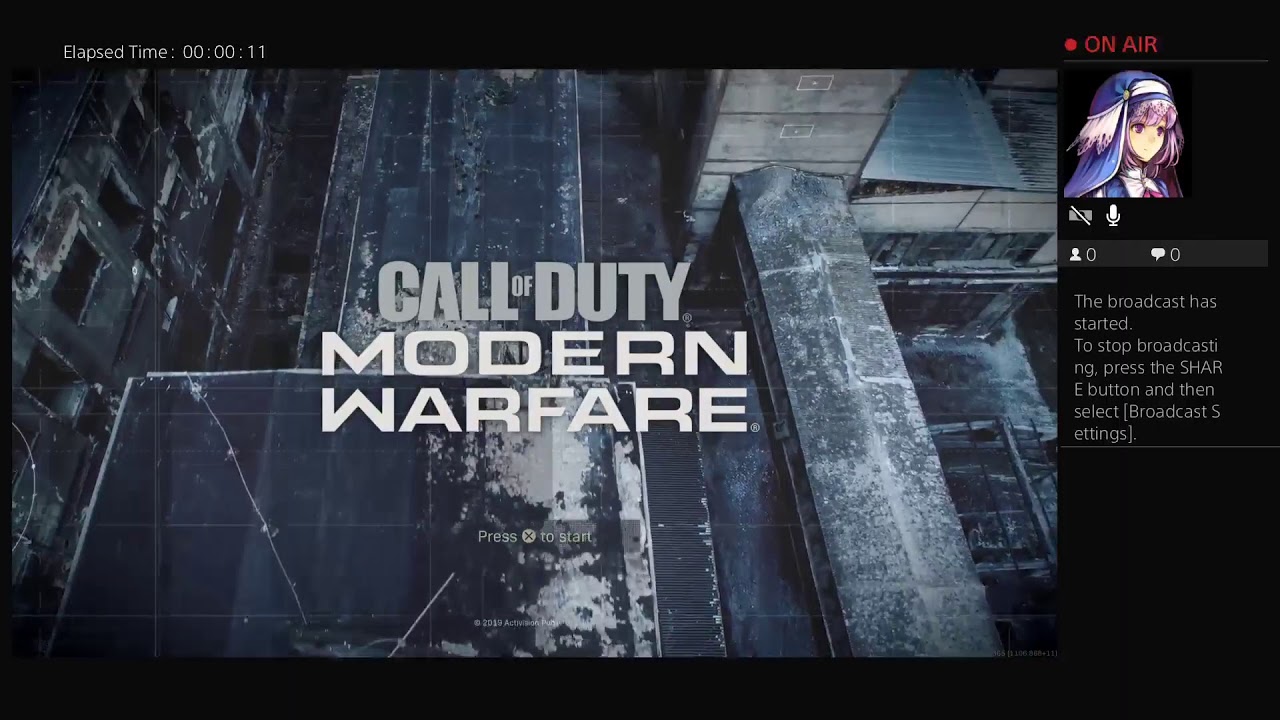 Call of duty Mw2019 broadcast - YouTube