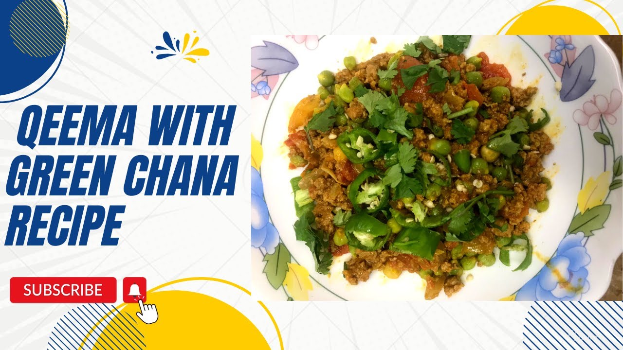 Zaiqah Tips Qeema Hare Chane Recipe | Qeema with Green Chana Recipe ...