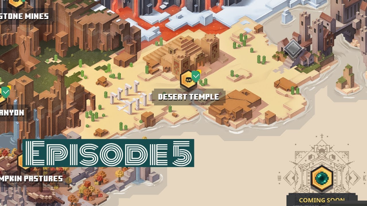 Minecraft Dungeons---Desert Temple---Episode 5 - YouTube
