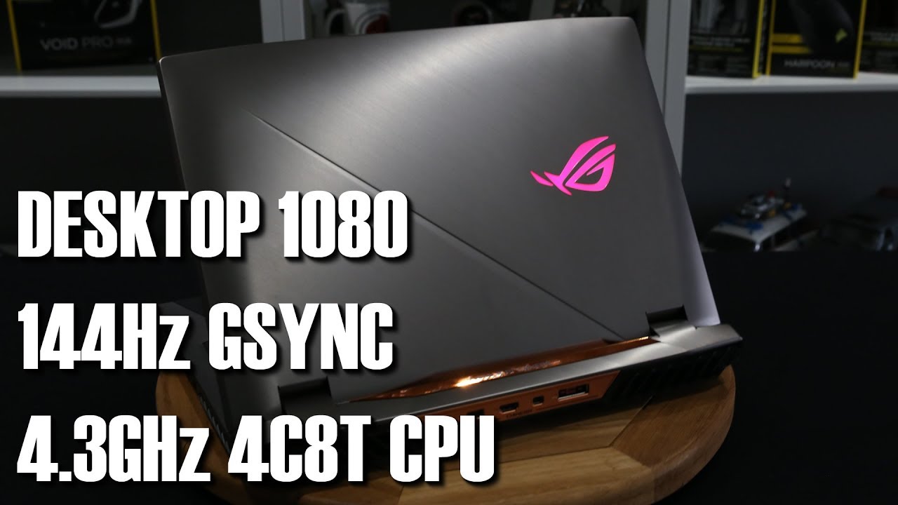 Asus ROG Chimera G703 144Hz Gsync GTX 1080 Gaming Laptop Review - YouTube