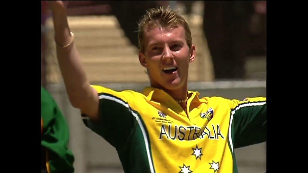 Andy Blignaut Power Hitting Brett Lee Amazing reflexes - YouTube