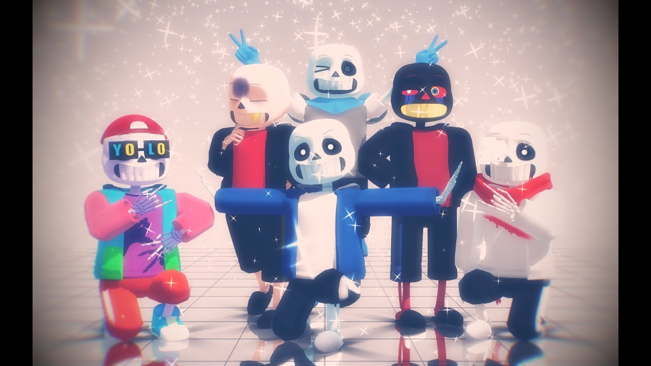 [MMD Undertale] Free! 100% Sans (300 subs) - YouTube