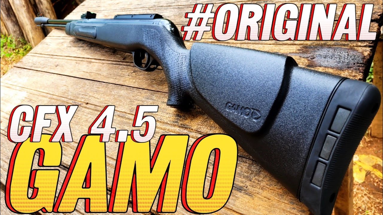 carabina gamo cfx 4.5 original - YouTube