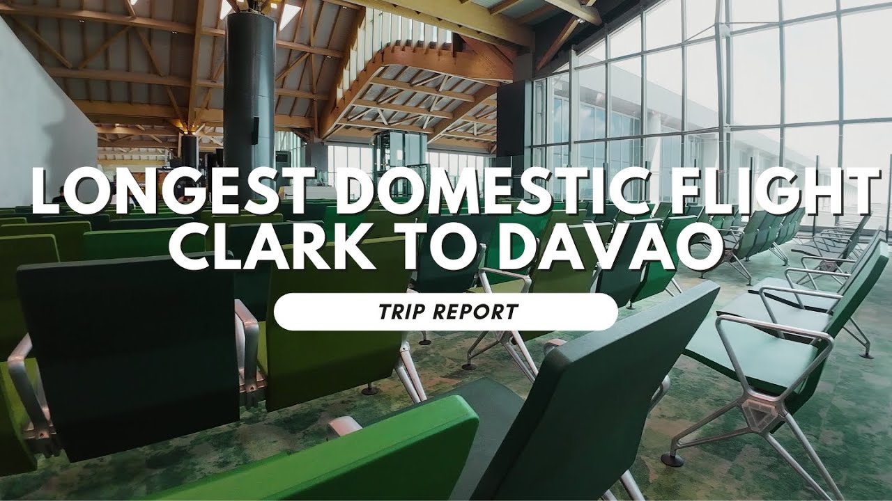 Clark to Davao with Cebu Pacific 5J 985 | Trip Report - YouTube