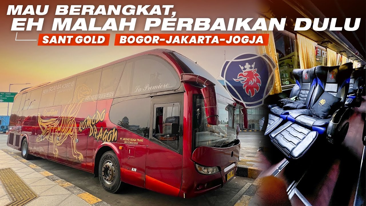 TIKET CUMA 230.000 DAPAT ARMADA PREMIUM SCANIA ‼️ Trip Jakarta - Jogja ...