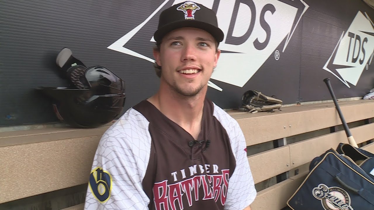 Top-10 Brewers prospect Tristen Lutz adjusting to pro life in Wisconsin ...
