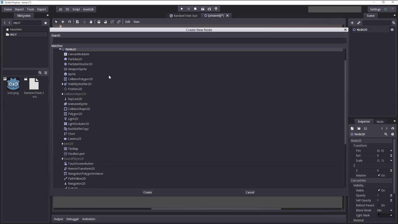 Godot Game Engine Random Timer YouTube Godot Game Engine Random Timer YouTube