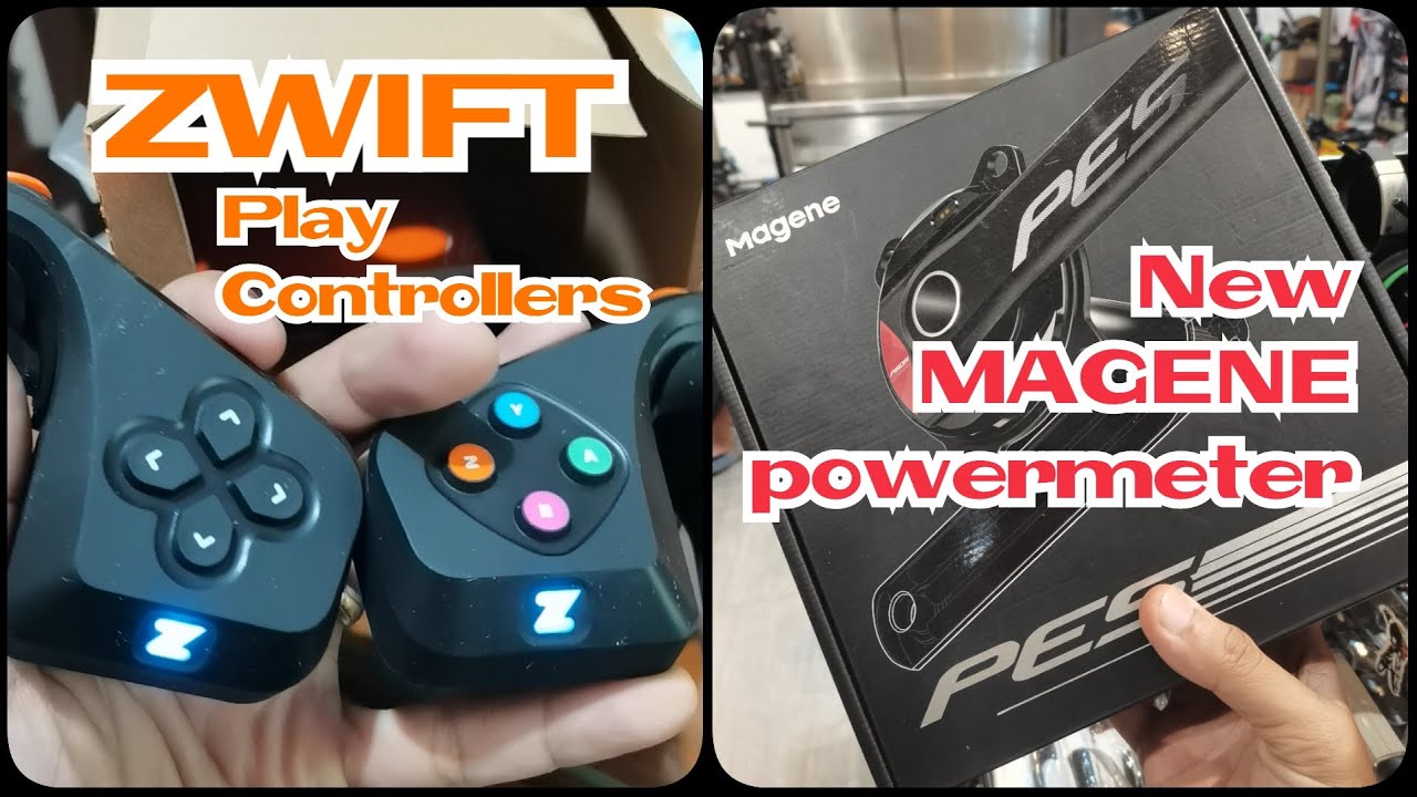 Repack Rush first time (new Power meter and ZWIFT PLAY CONTROLLERS ...