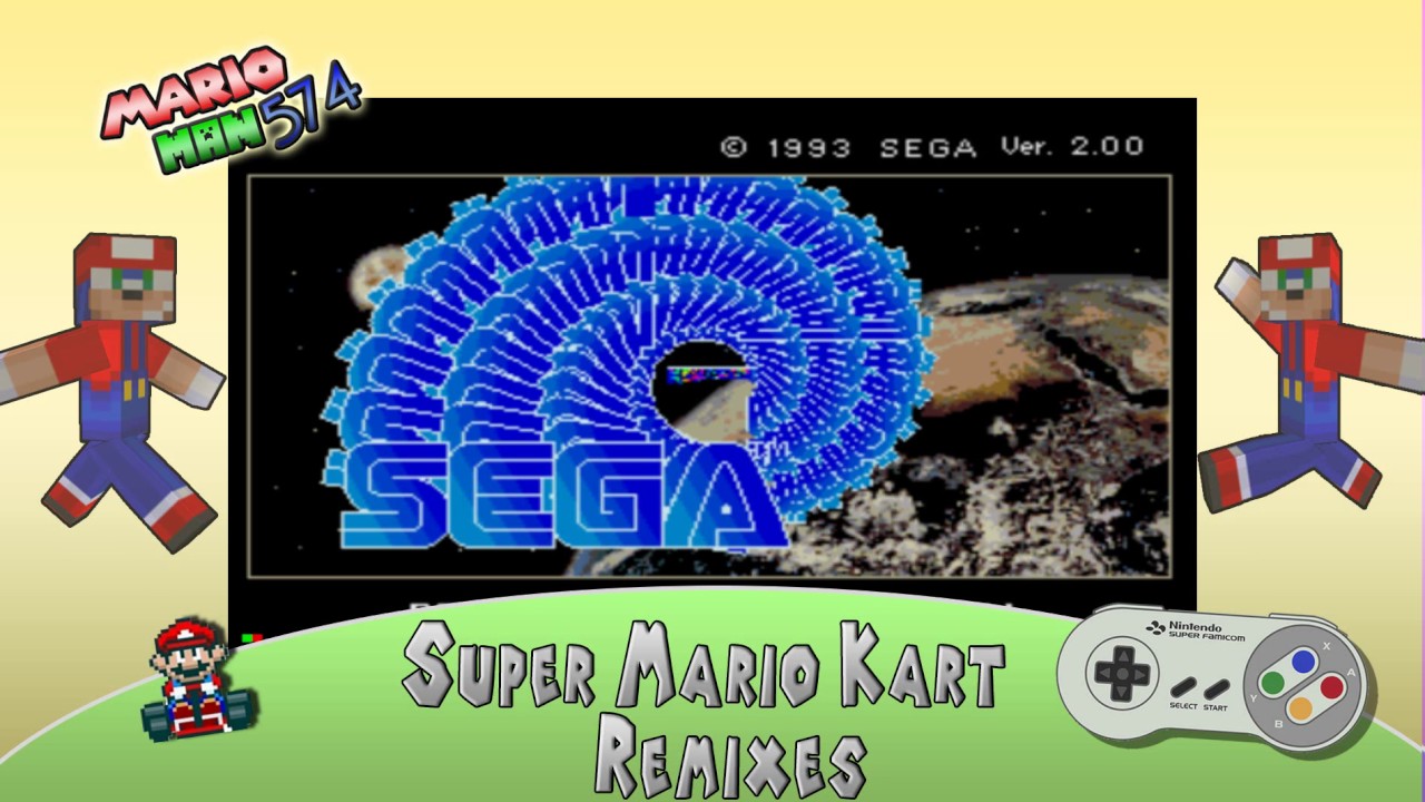 Sega CD US Startup Theme Super Mario Kart Remix - YouTube