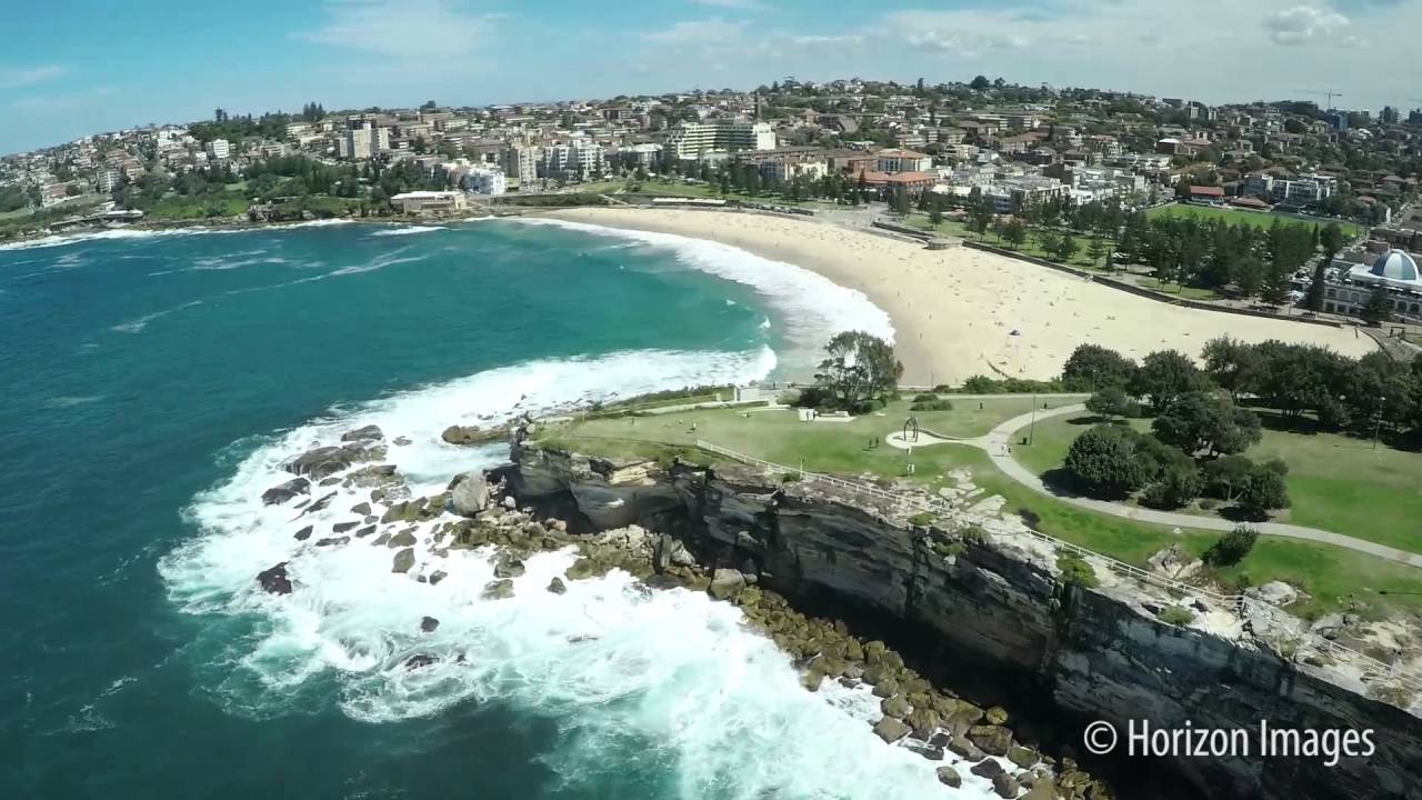 My recent aerial film of Coogee Beach, Sydney - YouTube