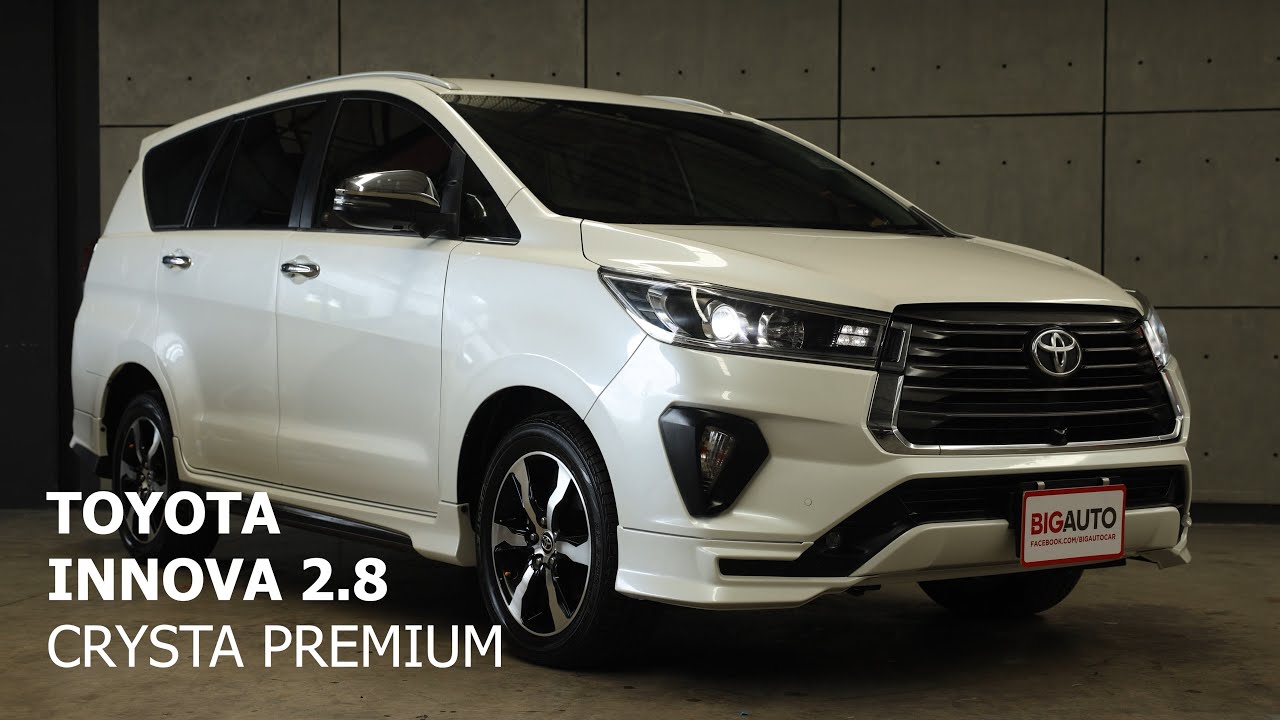 Toyota Innova 2.8 Crysta Premium Wagon AT 2021 - YouTube
