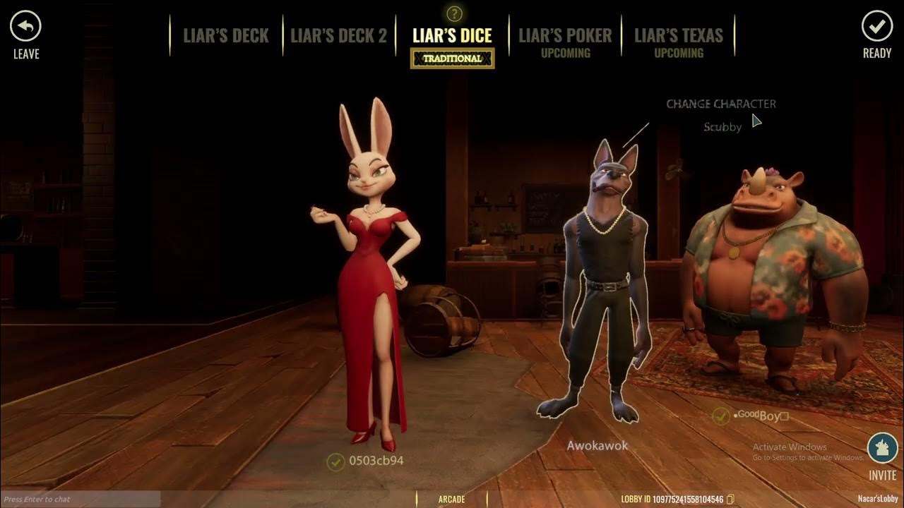 Tutorials How To Play Liars Bar Multiplayer Online Fix Game version 0.93 Step By Step Gameplay ...