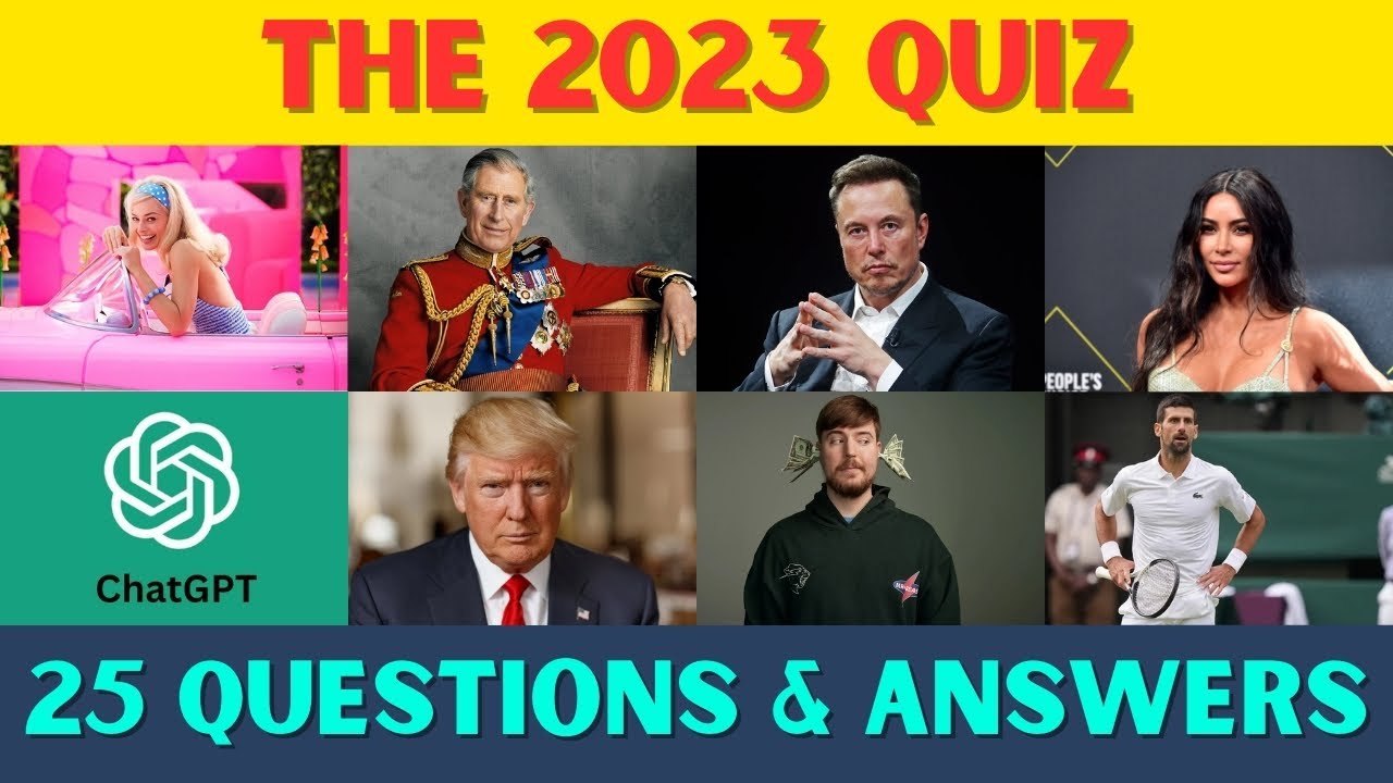 General Knowledge Quiz About 2023 | Quiz of the Year 2023 | 2023 Year ...