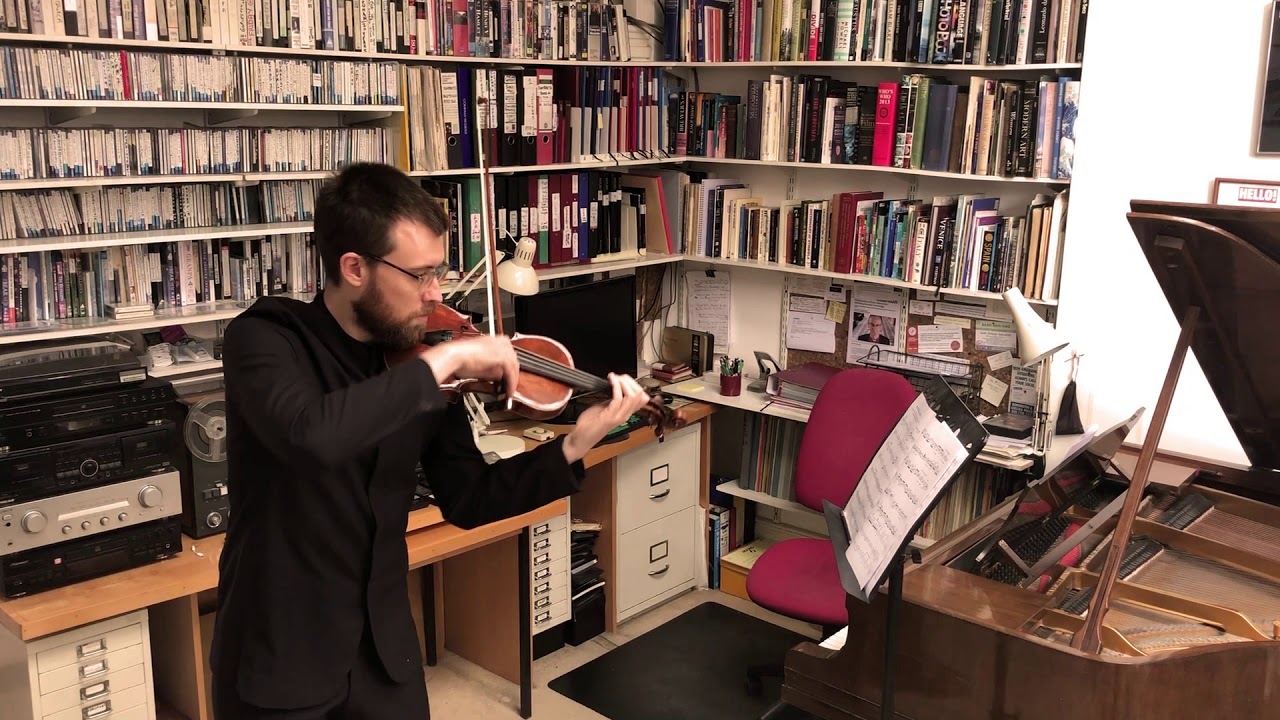 Howard Blake – Epilogue for Solo Violin – Alan Parmenter - YouTube