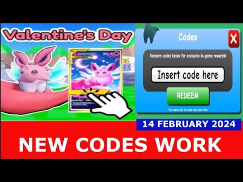 *NEW CODES* [ ️] Pet Trading Card ROBLOX | FEBRUARY 14, 2024 - YouTube