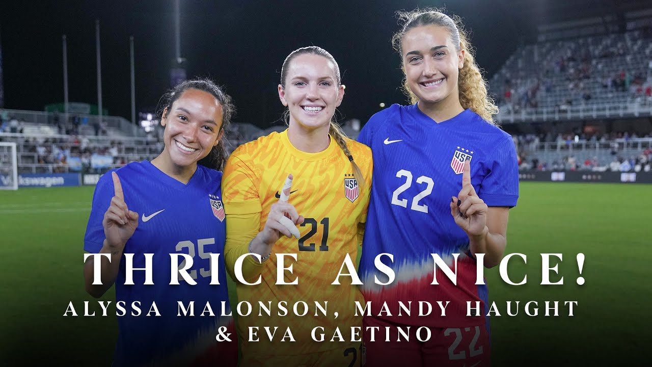 USWNT MILESTONES | Malonson, Haught and Gaetino Make Debuts for USWNT ...