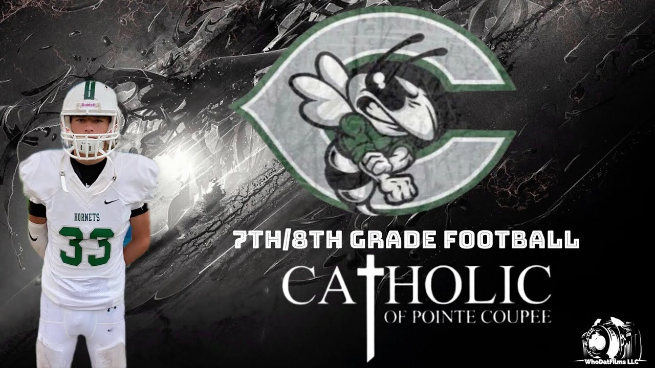 7th/8th Catholic of Pointe Coupee Hornets vs St. Aloysius Loins - YouTube