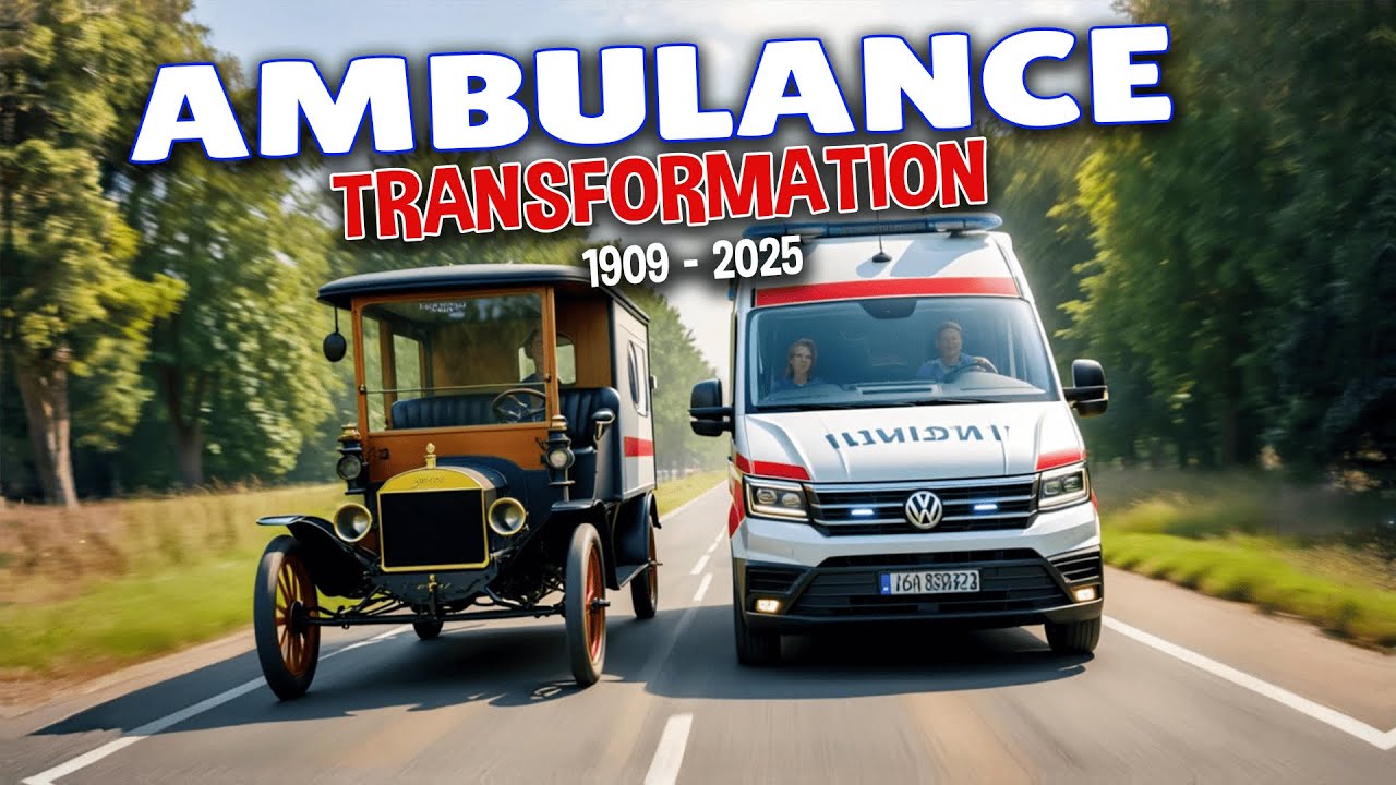 Ambulance Evolution: From 1902 to 2025 - YouTube