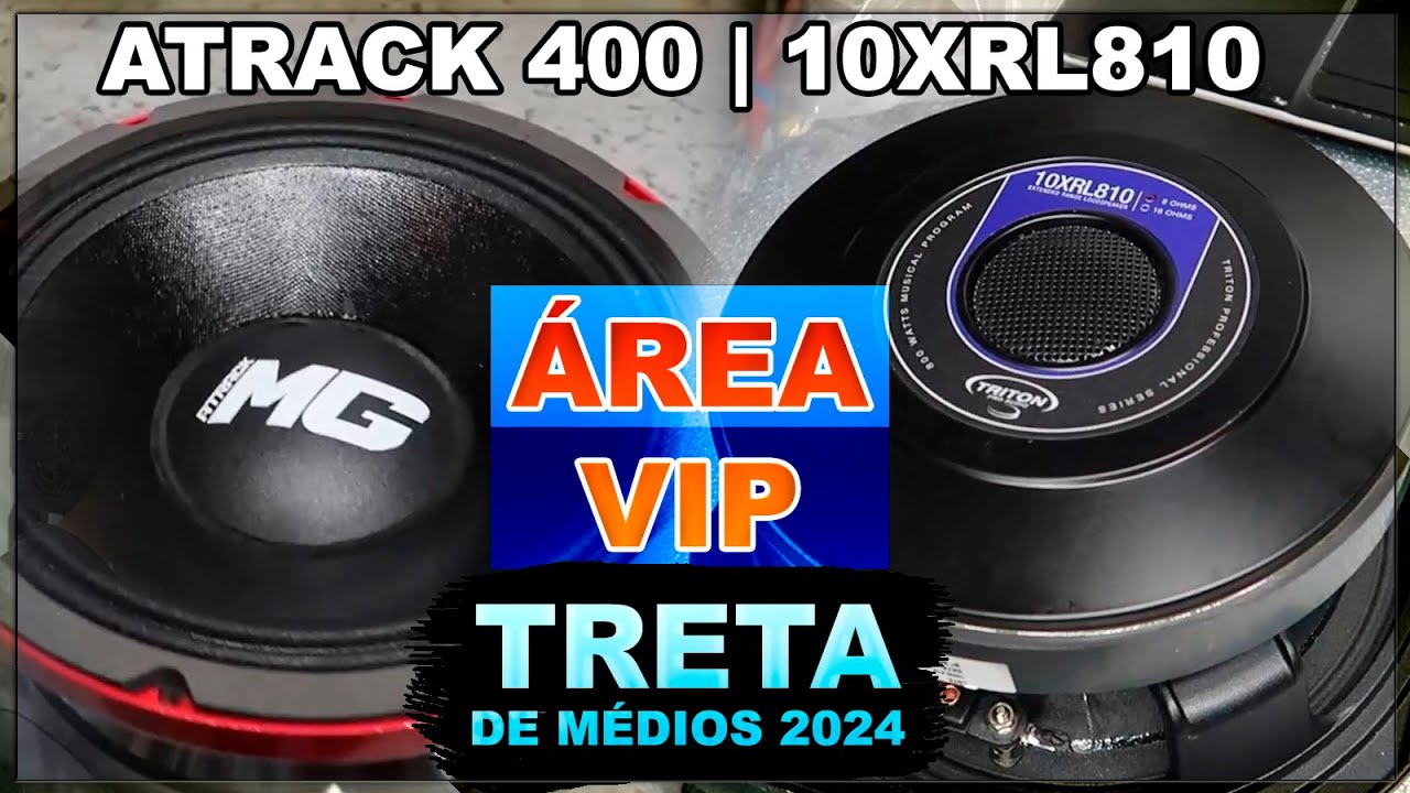 Bomber Atrack TT 400 Médio vs Triton 10XRL810 VIP - YouTube