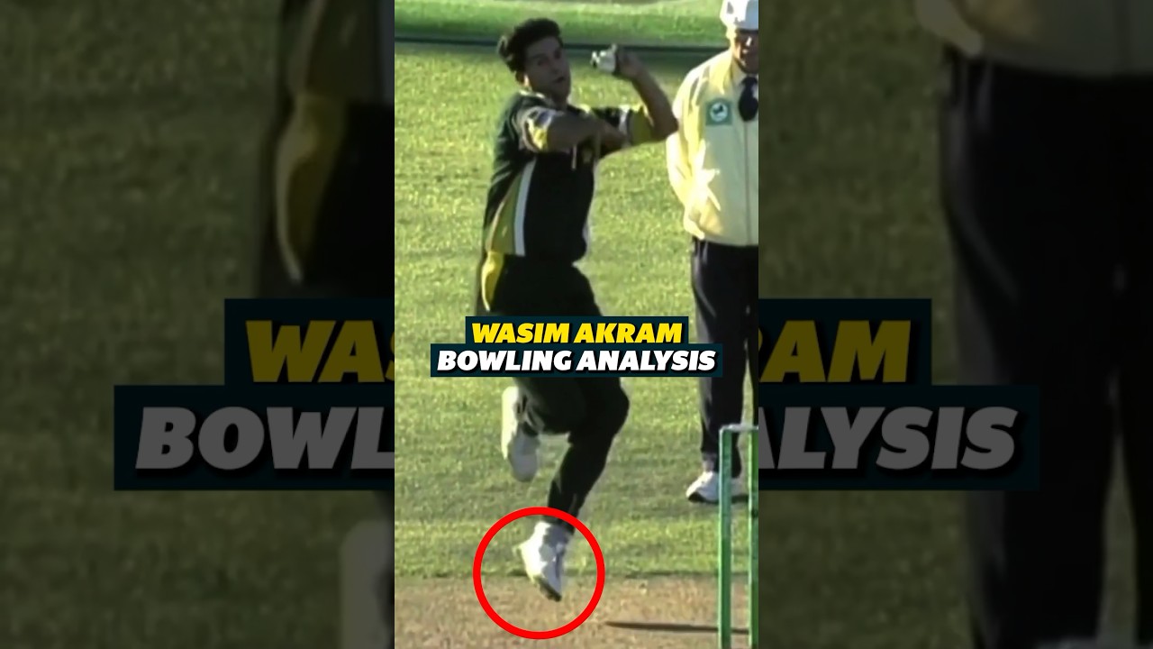 Wasim Akram Bowling Action