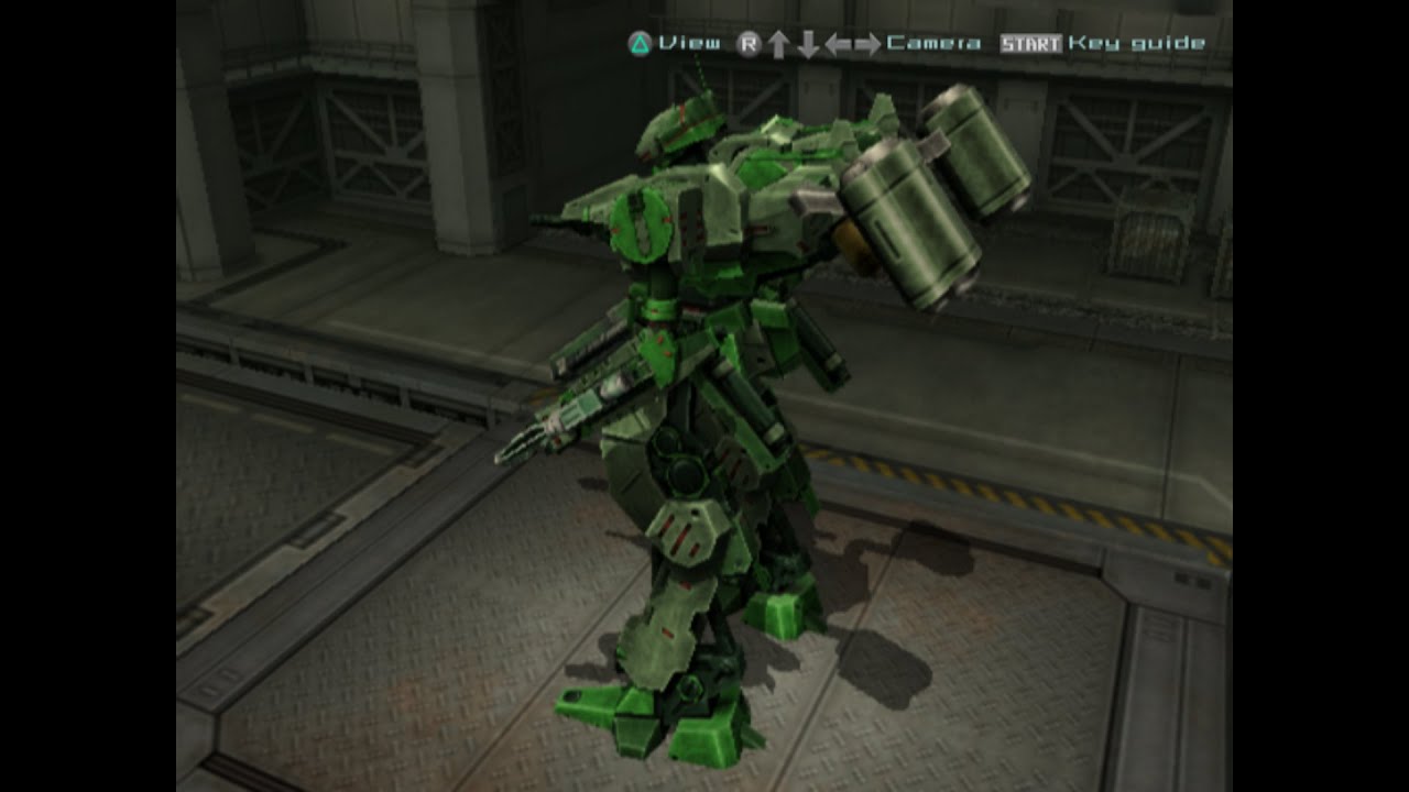 Armored Core AC Showcase - Lil' Green Man (AC Last Raven) - YouTube
