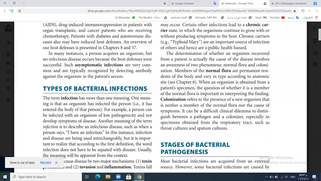 CH7: #3 TYPES OF BACTERIAL INFECTIONS - YouTube