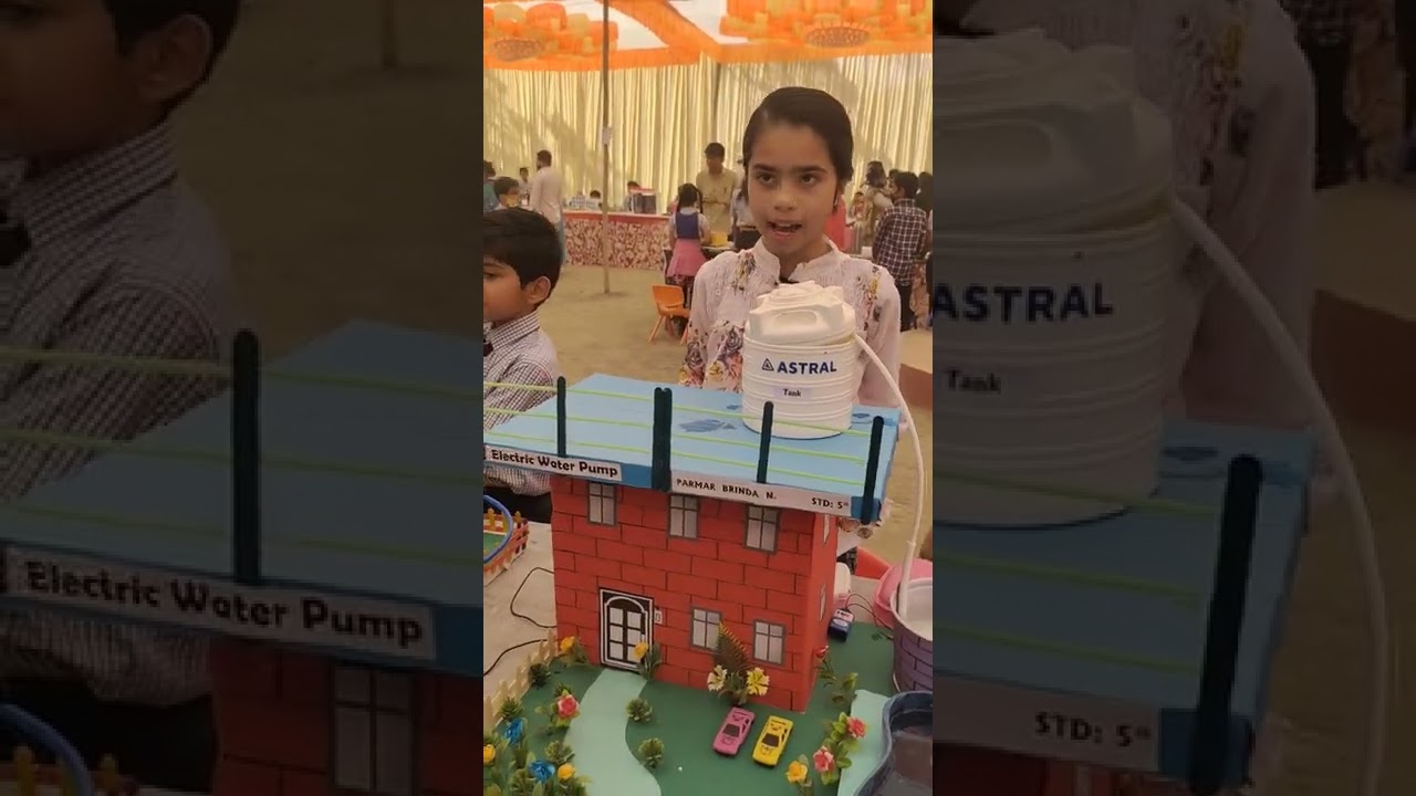 Electric Water Pump School Project By Brinda N Parmar - YouTube