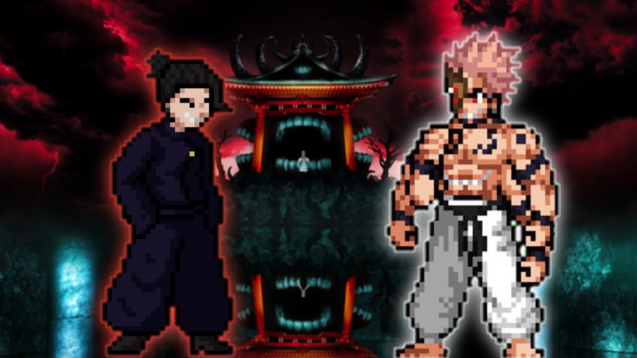Suguro Geto(New) VS Sukuna with Mahoraga in Jump Force Mugen - YouTube