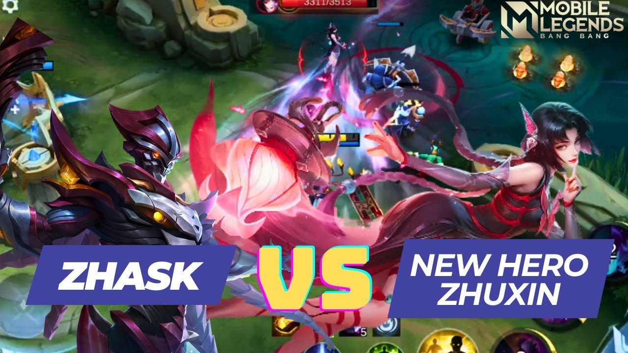 Cara Melawan Mage Baru Zhuxin!!! Emblem Baru MLBB!! Best Build Zhask ...