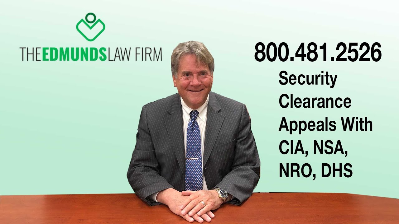 Security Clearance Appeals With CIA, NSA, NRO, DHS - YouTube