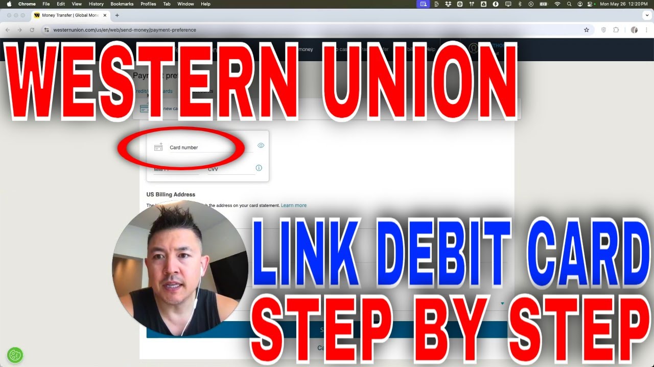 How To Link Connect Debit Card To Western Union🔴 - YouTube