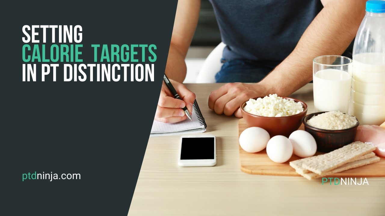 How To Set Targets For Your Clients In PT Distinction - YouTube