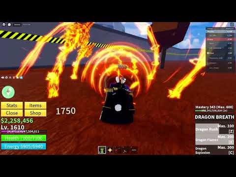 Dragon Breath Showcase Rework Blox Fruits Update 17 part 3 - YouTube