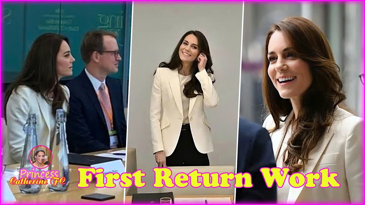 Catherine Appeared Radiant At First Official Meeting At Windsor Castle ...