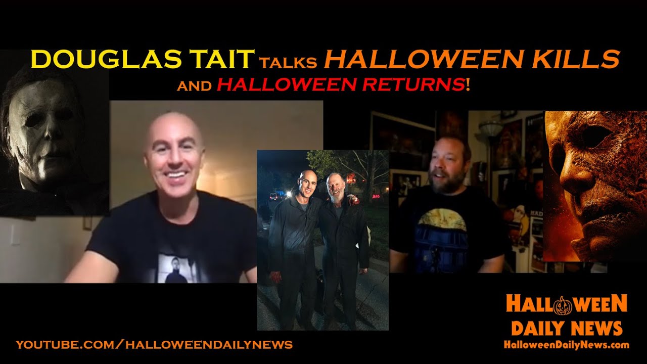 Douglas Tait Interview on Doubling as Michael Myers in 'HALLOWEEN KILLS ...