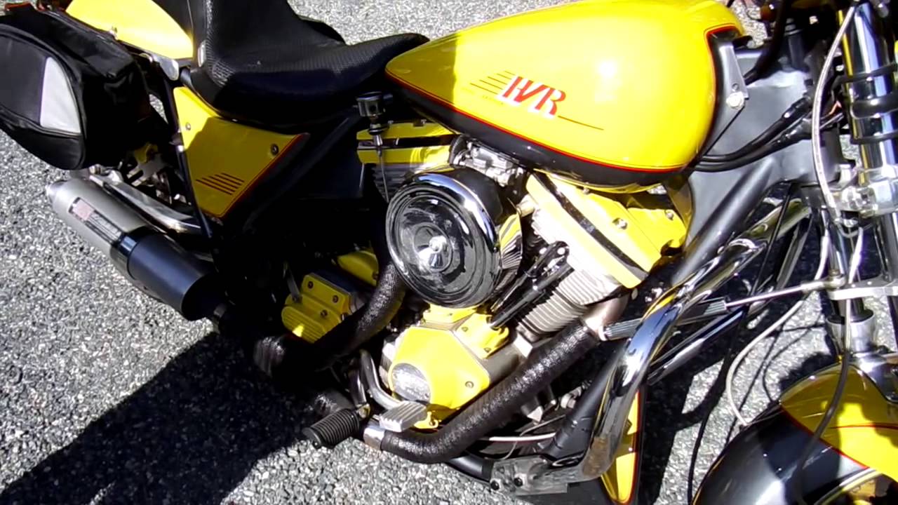 FOR SALE!! 1985 registered, built in 1990, FXR Motorcycle - YouTube