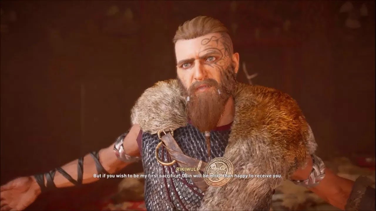 [Assassin's Creed Valhalla] | Rikiwulf Boss Fight & Cinematic Scene ...