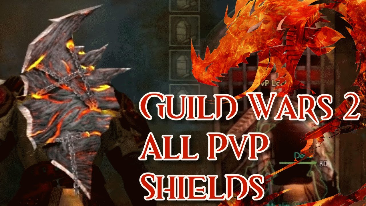 Guild Wars 2 - All PvP Shields! - YouTube