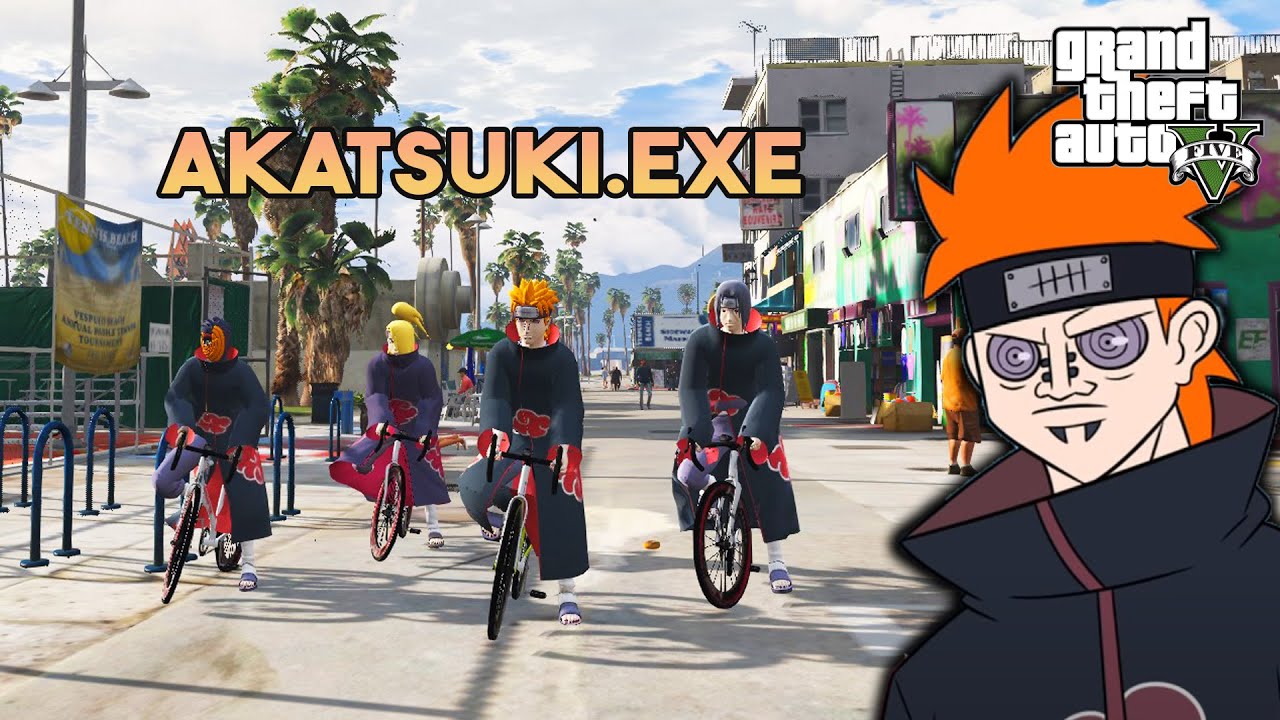 AKATSUKI JALAN-JALAN KE ANCOL | GTA V MOD - YouTube