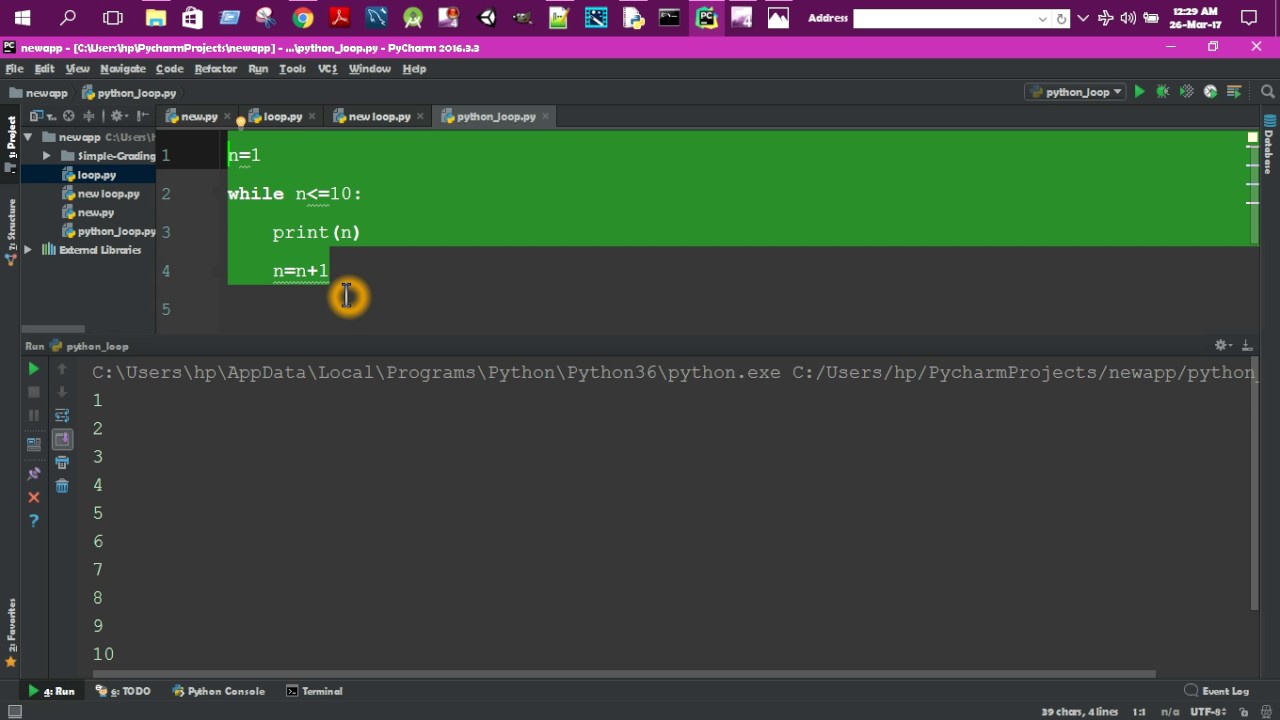 Python Tutorial 07 Bangla Loop Basic Part 1 Youtube